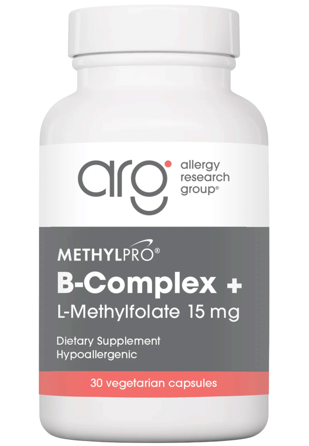 Allergy Research Group B-Complex + L-Methylfolate 15 mg (Formerly ...