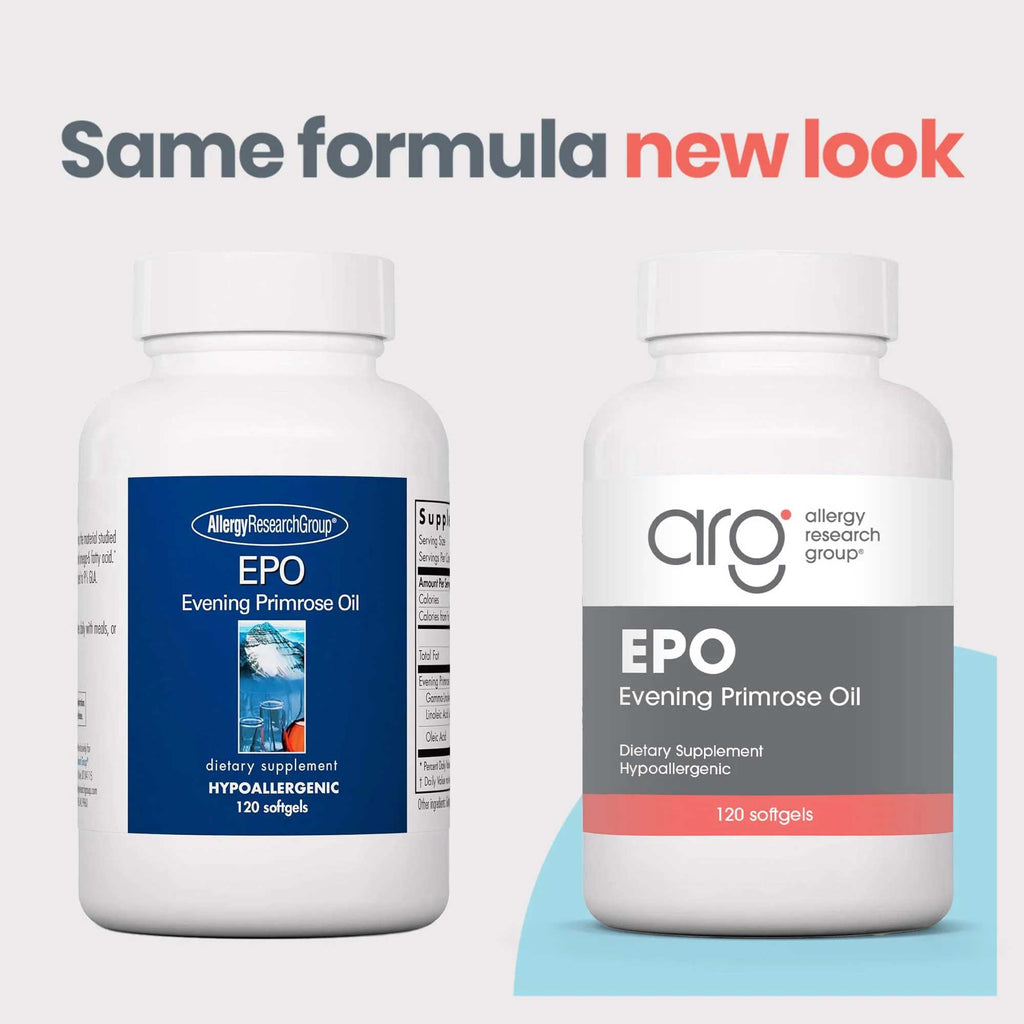 Allergy Research Group EPO Evening Primrose Oil New Look