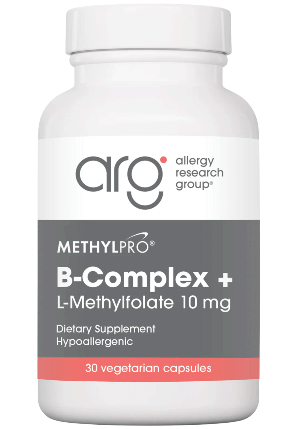 Allergy Research Group MethylPro B-Complex + L-Methylfolate 10 mg ...