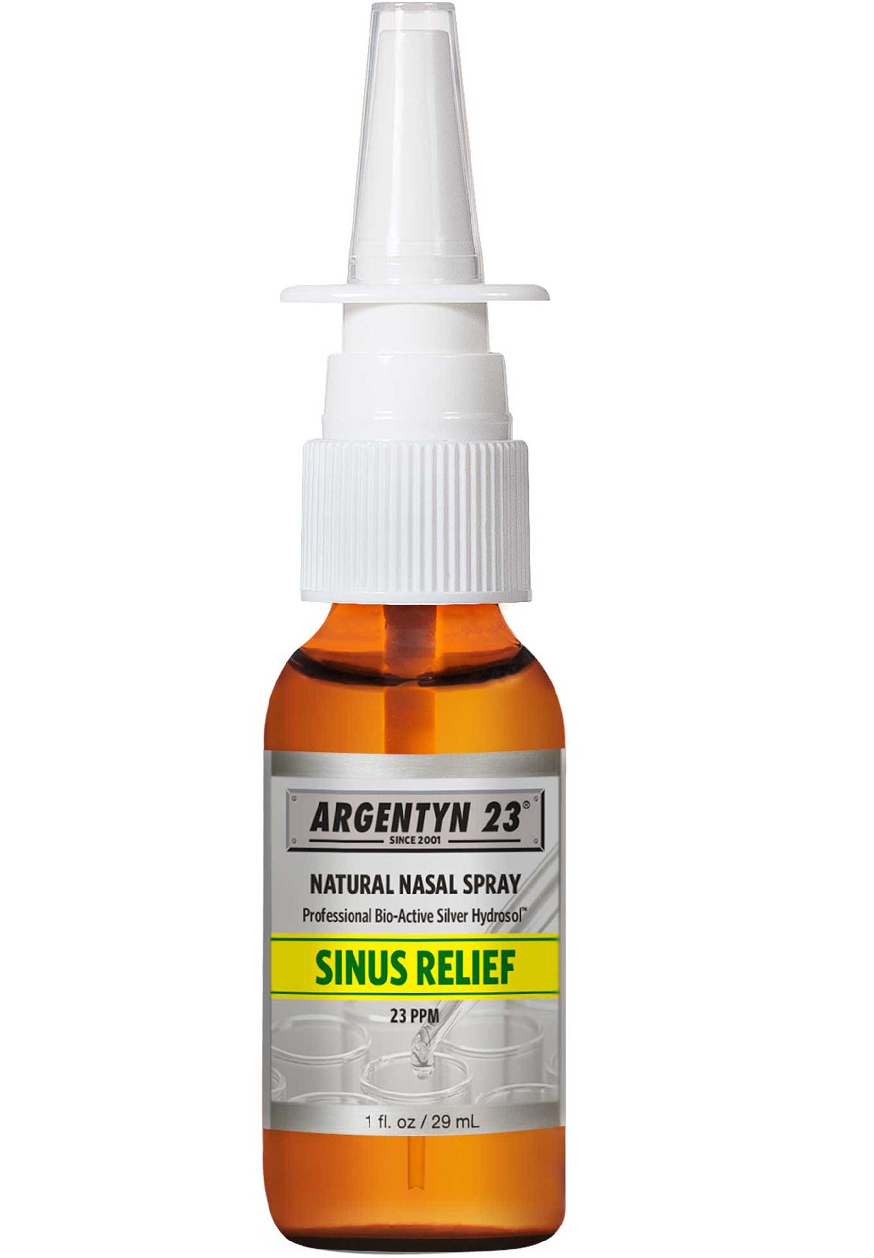 Argentyn 23 Professional Bio-Active Silver Hydrosol Natural Nasal Spray ...
