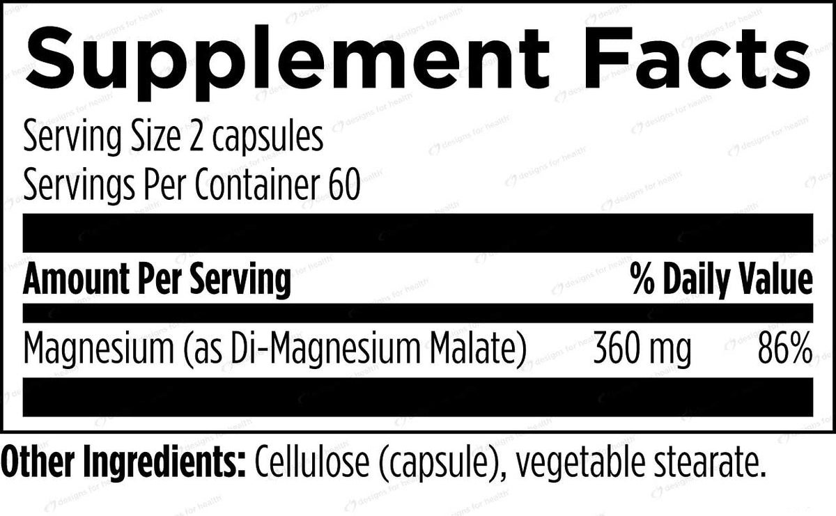 Designs for Health Magnesium Malate