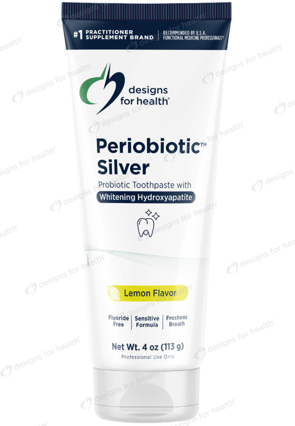 Designs for Health PerioBiotic Silver (Probiotic Toothpaste)