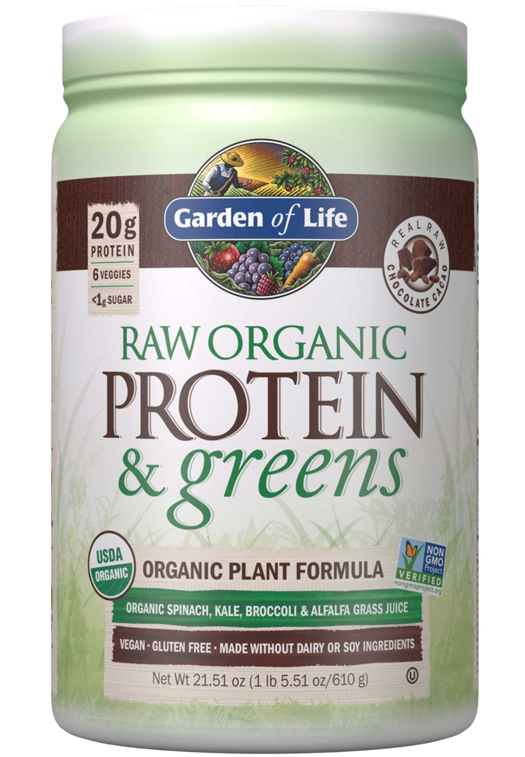 Garden of Life Raw Organic Protein and Greens Powder