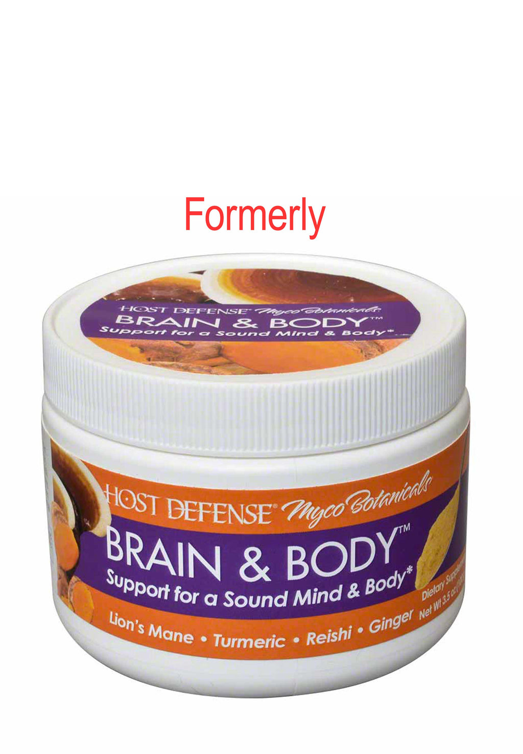 Host Defense MycoBotanicals Brain & Body Powder Formerly