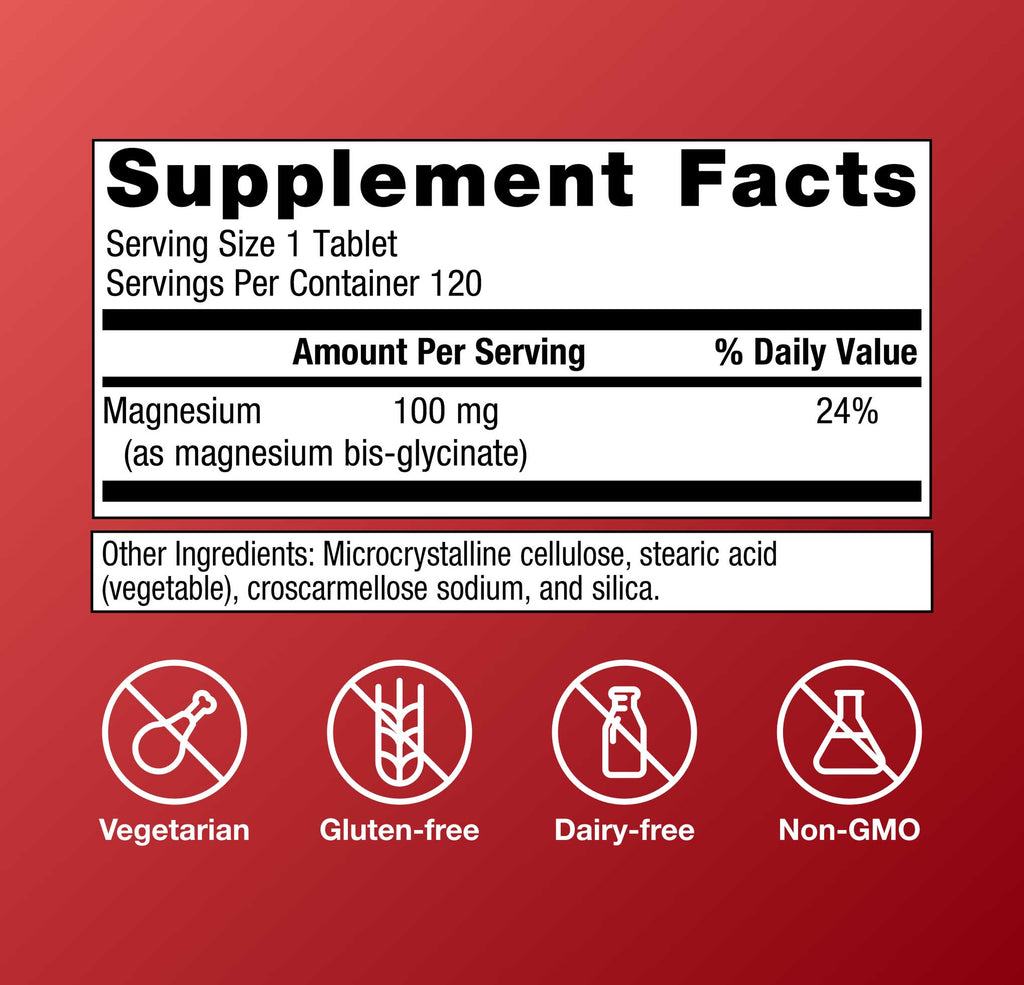 Metagenics Magnesium Glycinate Ingredients