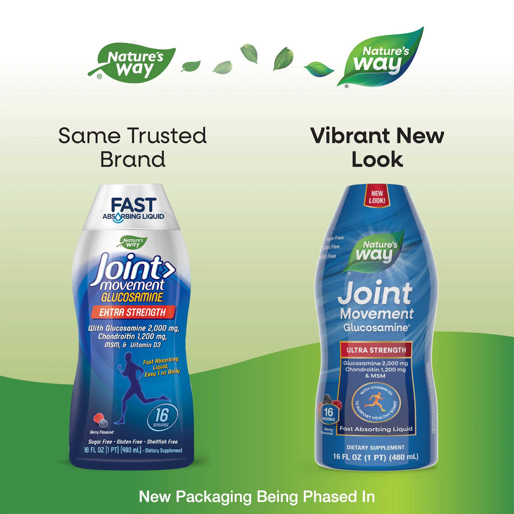 Nature's Way Joint Movement Glucosamine Liquid New Look