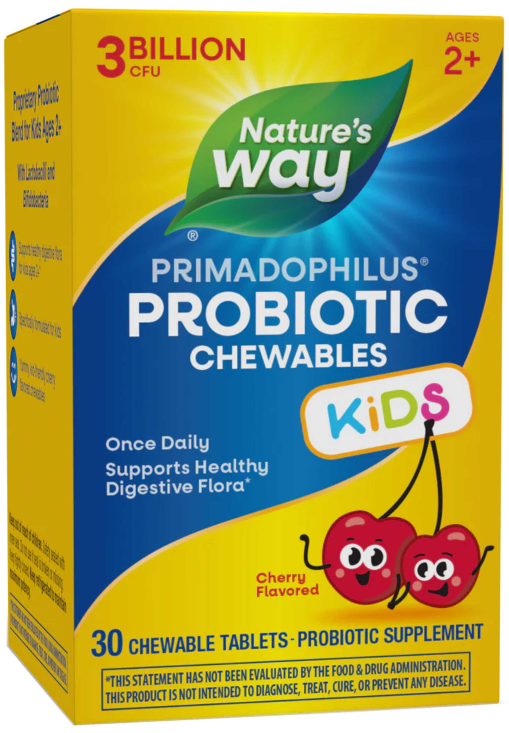 Nature's Way Primadophilus Probiotic Kids Cherry Chew