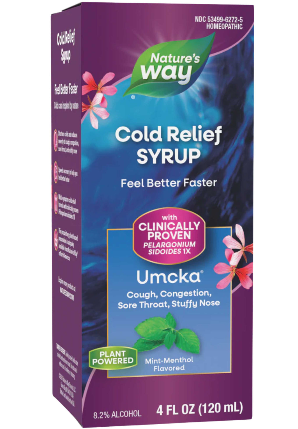 Nature's Way Umcka Cold Relief Syrup Mint-Menthol