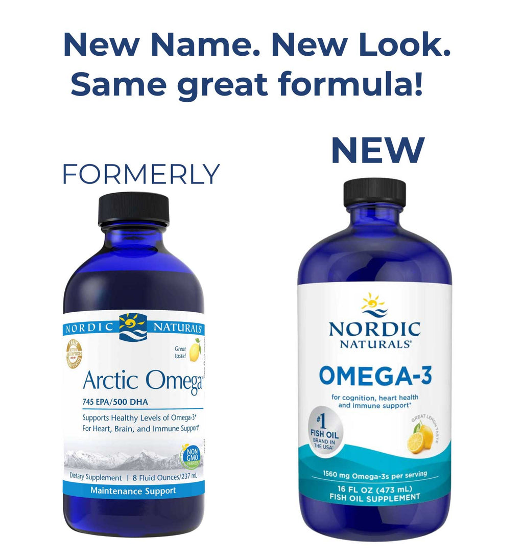 Nordic Naturals Omega-3 Liquid (Nordic Naturals Arctic Omega Liquid ...