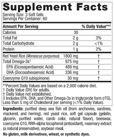 Nordic Naturals ProOmega Cholesterol Support (Nordic Naturals ProOmega LDL)