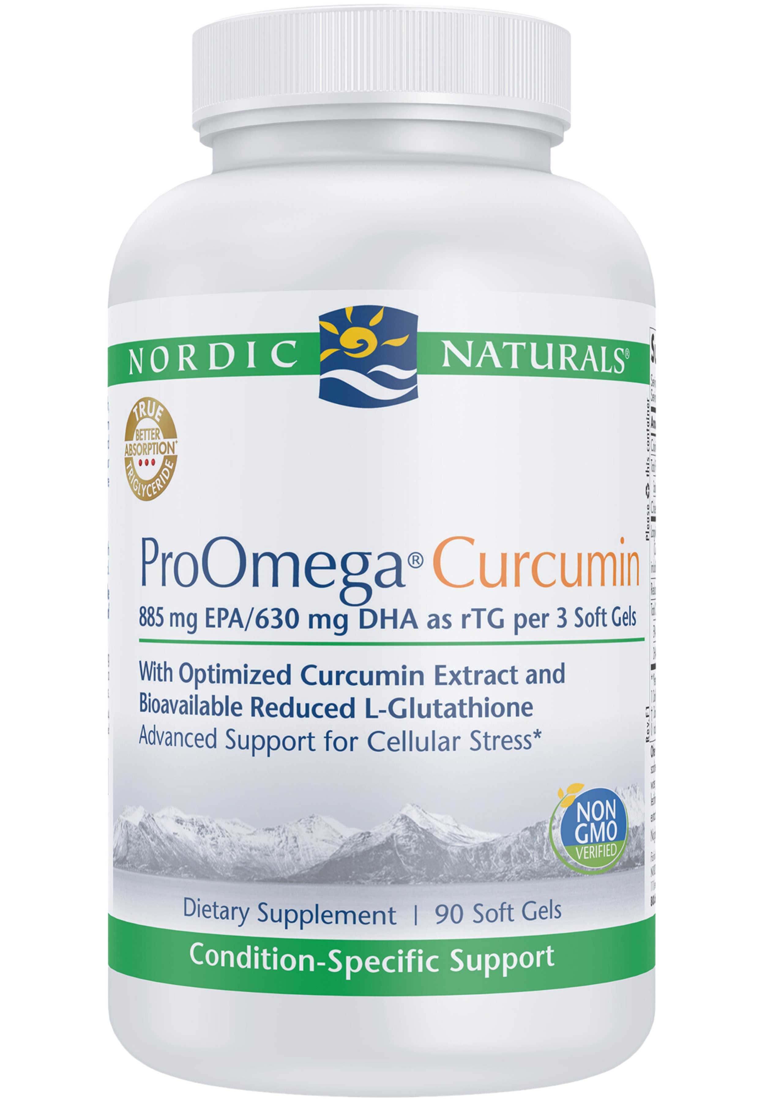 Nordic Naturals ProOmega Curcumin (Formerly ProOmega CRP)