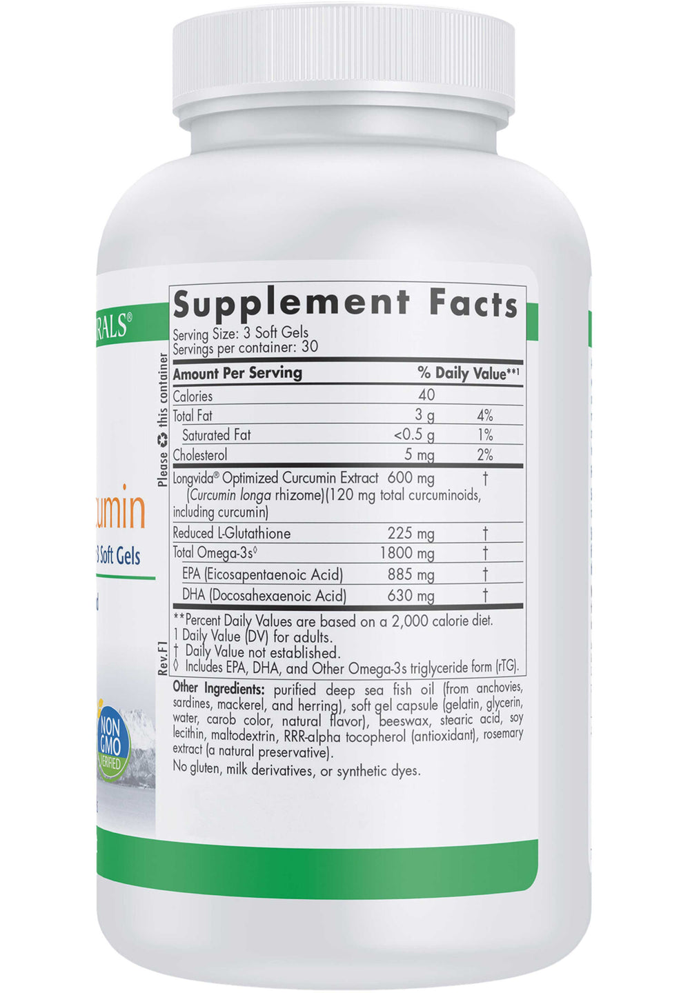 Nordic Naturals ProOmega Curcumin (Formerly ProOmega CRP)