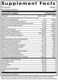 Allergy Research Group Optimox Optivite Multivitamin for Women ...