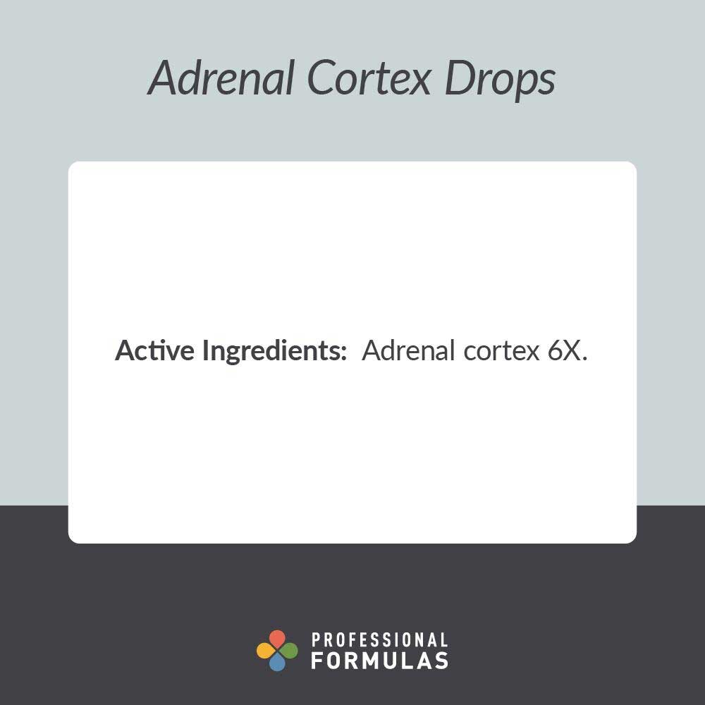 Professional Formulas Adrenal Cortex Drops Ingredients