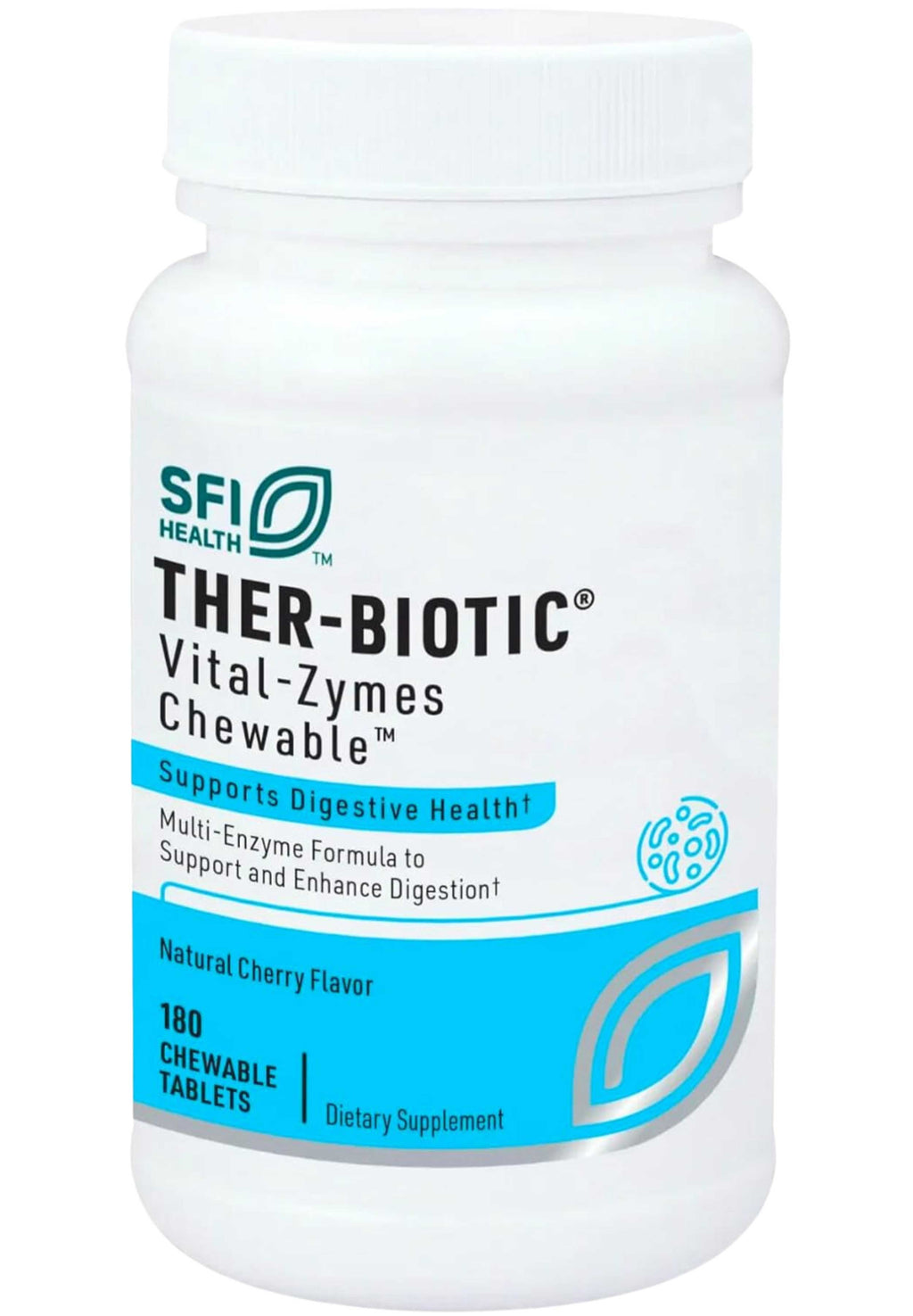 SFI HEALTH (Klaire Labs) Ther-Biotic Vital-Zymes Chewable