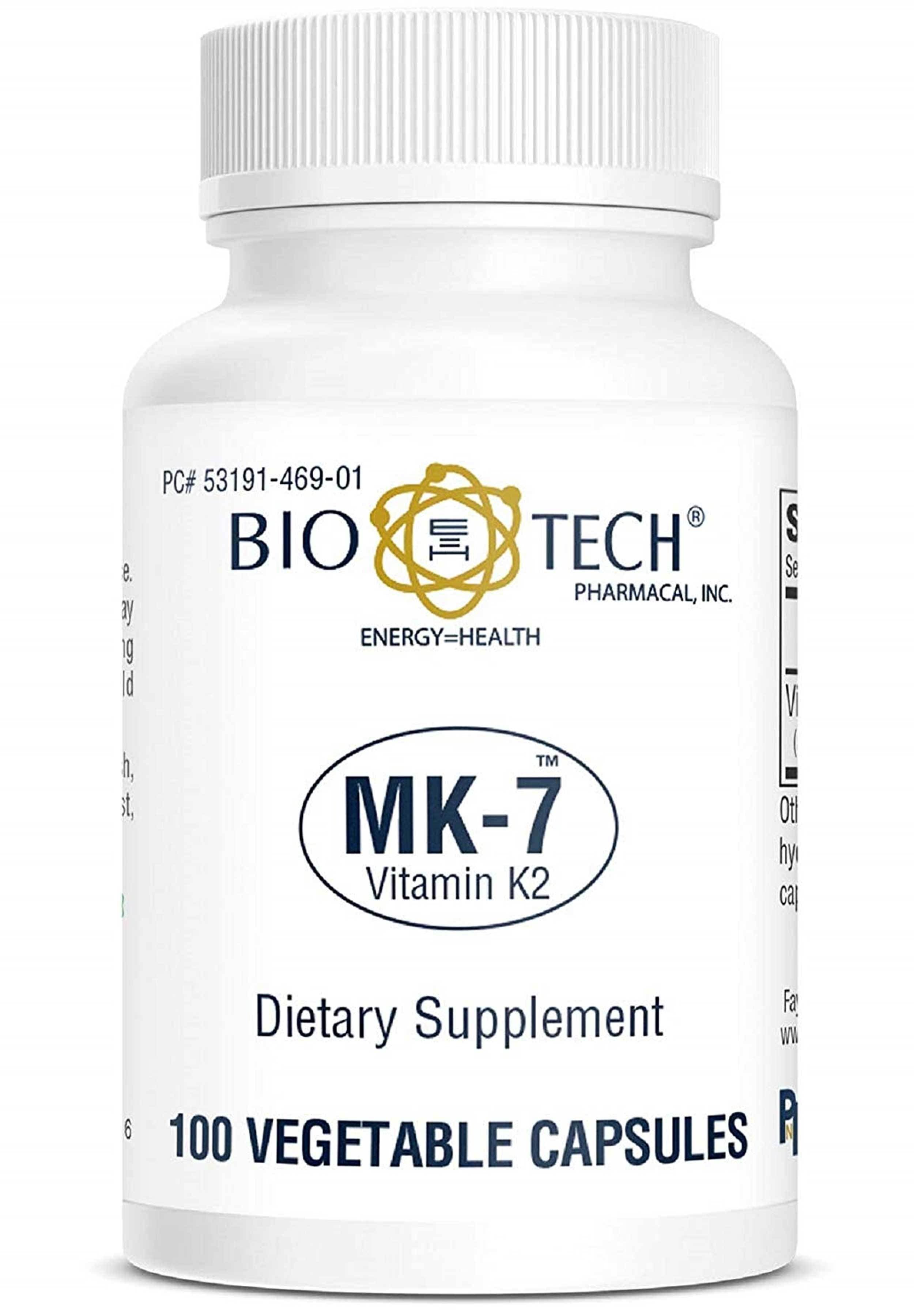 Bio-Tech Pharmacal MK-7 (Vitamin K2) 150 mcg