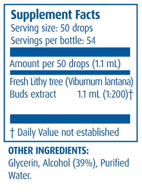 Boiron Homeopathics Gemmo Lithy Tree Buds Ingredients