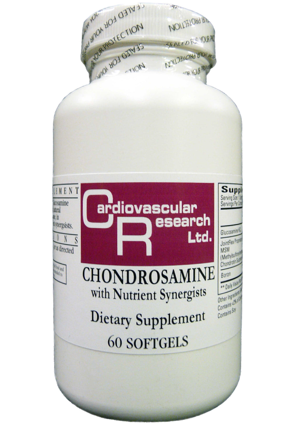 Ecological Formulas/Cardiovascular Research Chondrosamine