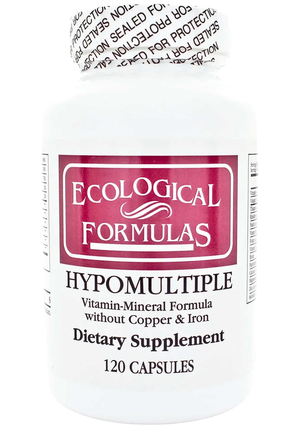 Ecological Formulas/Cardiovascular Research Hypomultiple without Copper ...