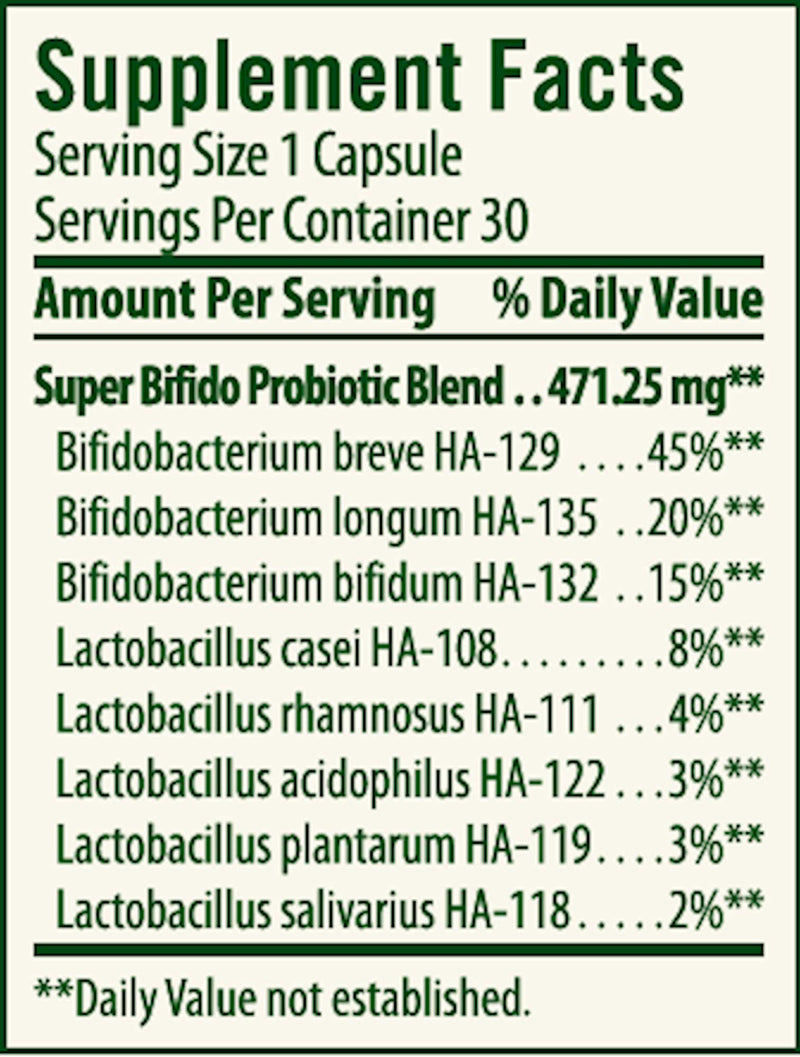 Flora Super Bifido Plus Probiotic