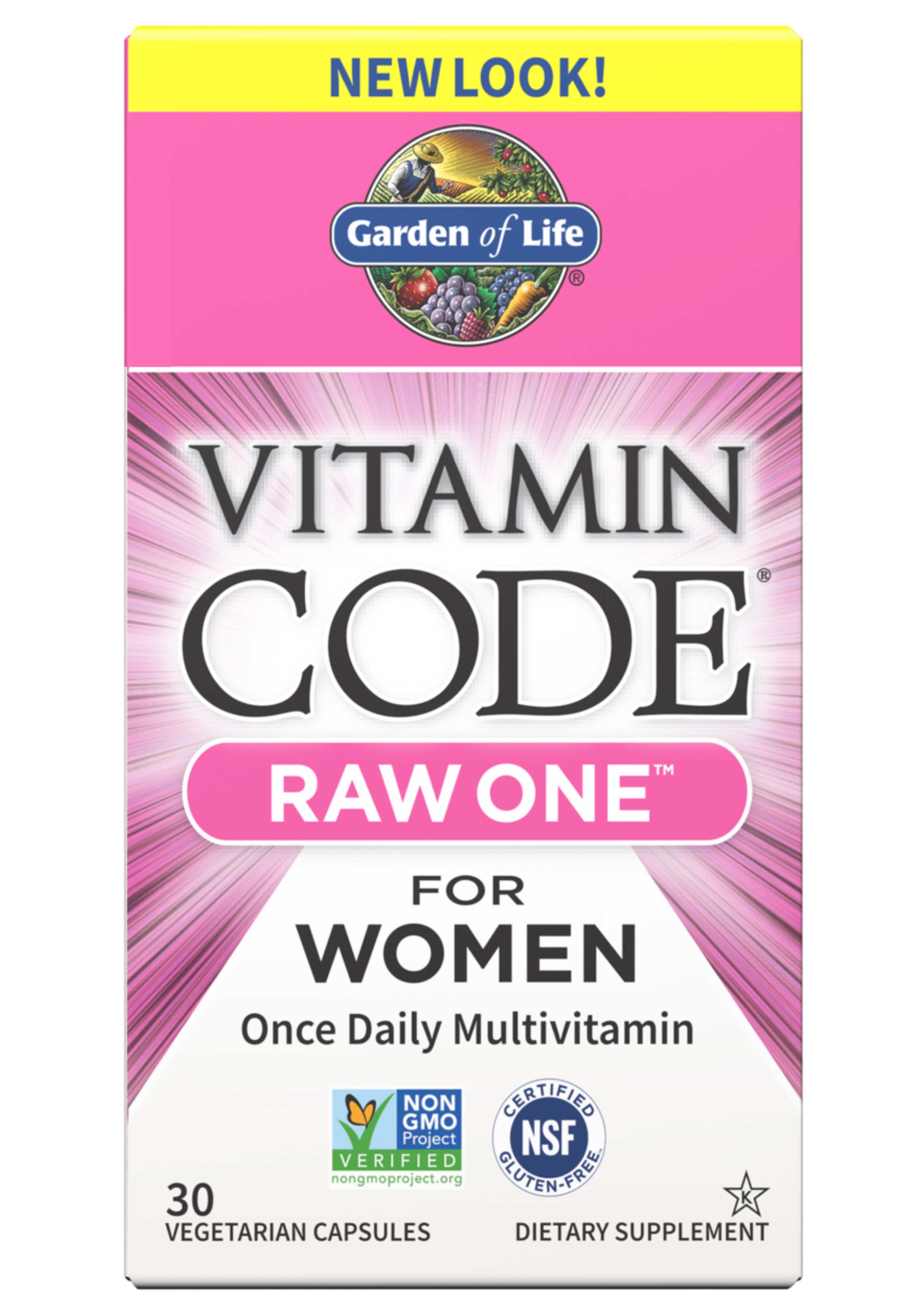 Garden of Life Vitamin Code RAW ONE for Women