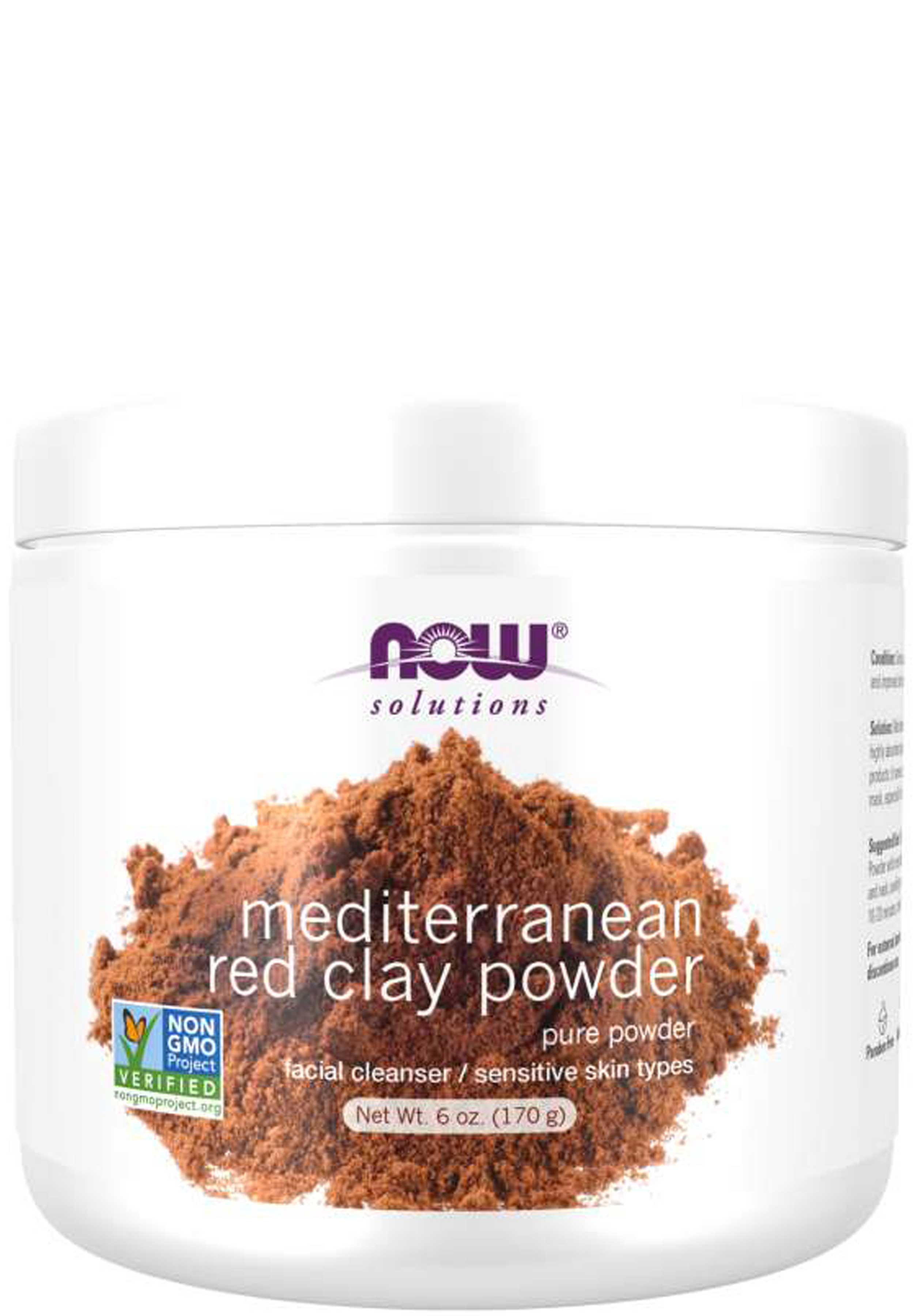 NOW Solutions Mediterranean Red Clay Powder (Formerly Moroccan Red Cla