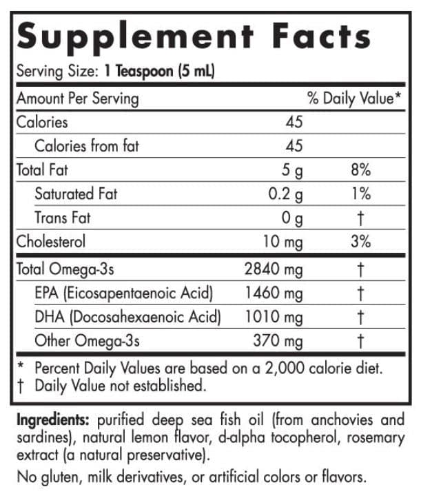 Nordic Naturals ProOmega Liquid