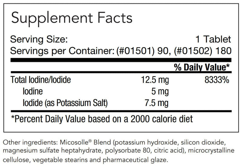 Optimox Iodoral IOD 12.5 mg