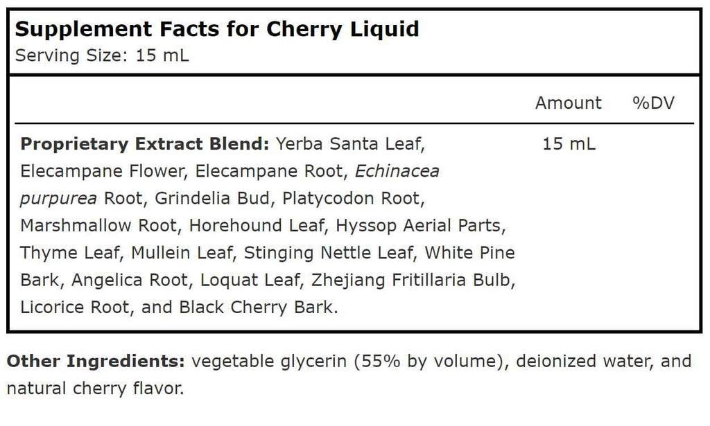 Planetary Herbals Dr. Tierra's Wild Cherry Barks Syrup for Kids ...