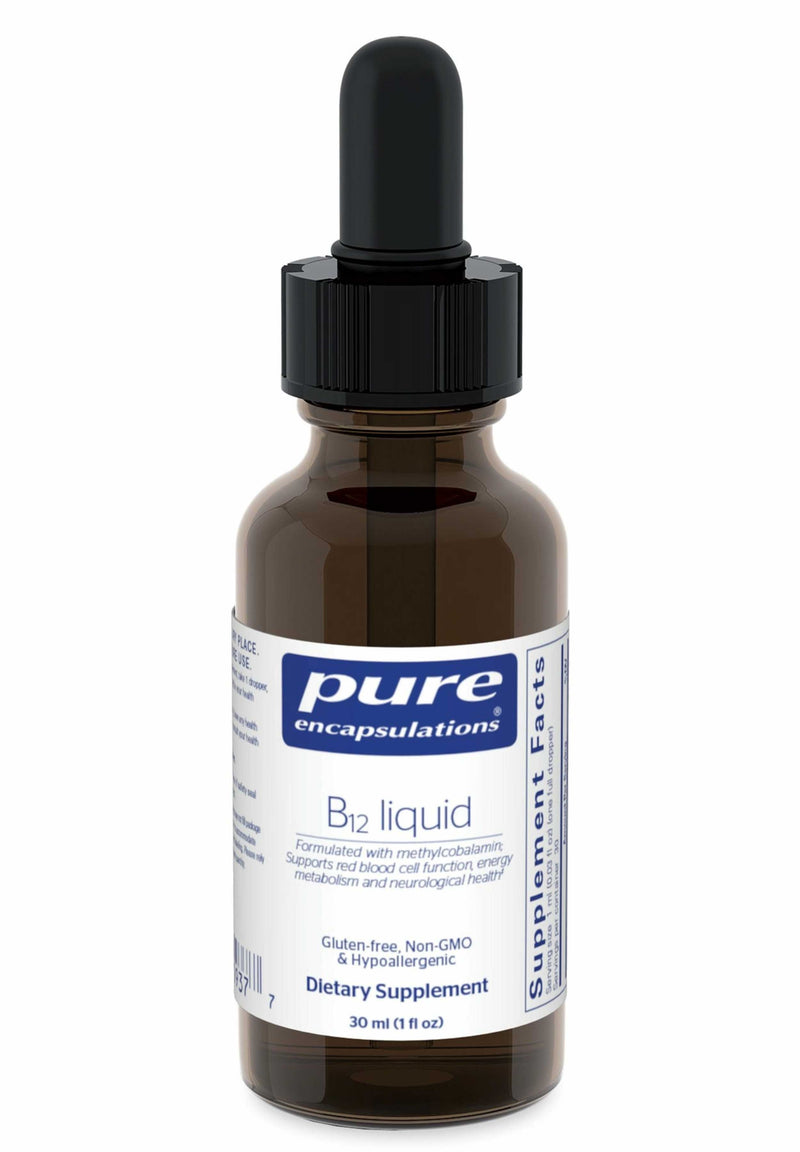 Pure Encapsulations B12 Liquid (1,000 mcg)