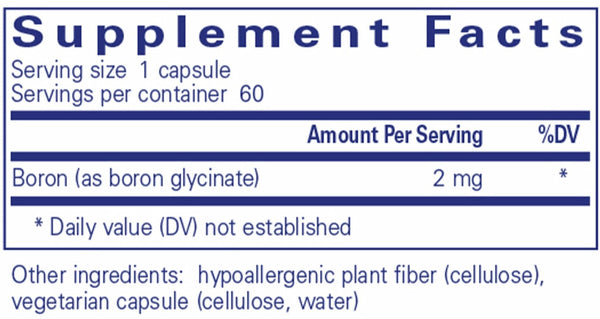 Pure Encapsulations Boron (Glycinate)