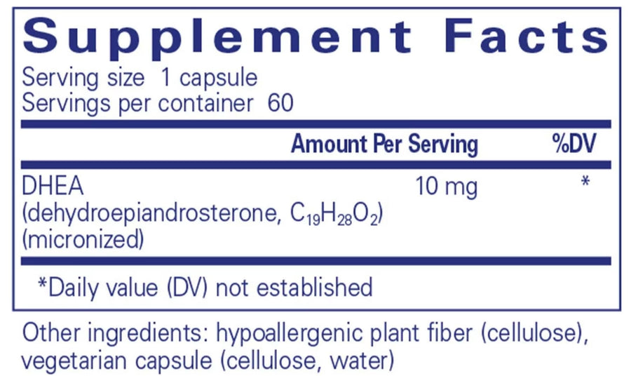 Pure Encapsulations DHEA 10 mg