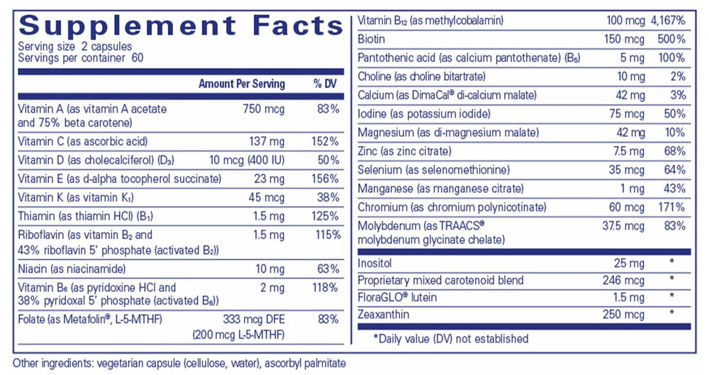 Pure Encapsulations Junior Nutrients
