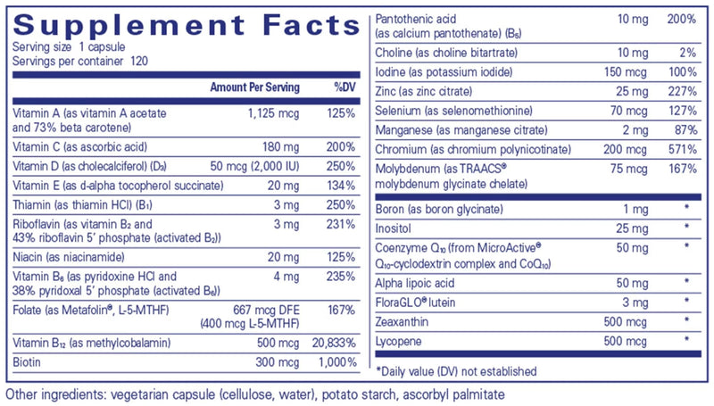 Pure Encapsulations O.N.E. Multivitamin